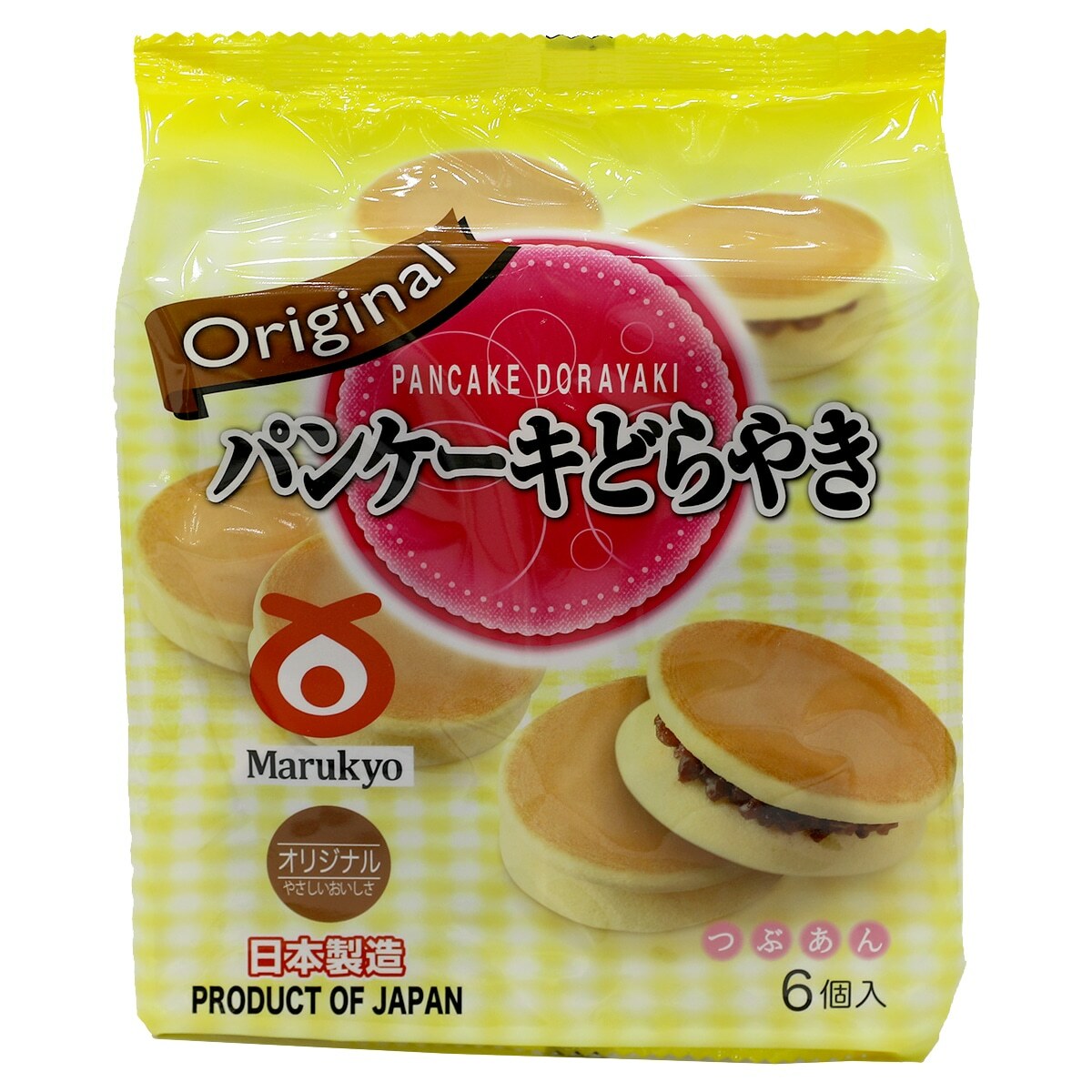 Marukyo Pancake Dorayaki Red Bean Product of Japan Traditional Dessert ...