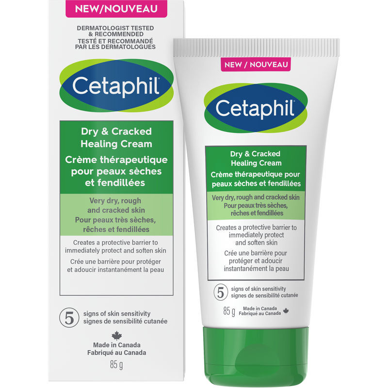 Cetaphil Dry & Cracked Healing Cream Non-Greasy Balm Clinically Proven ...