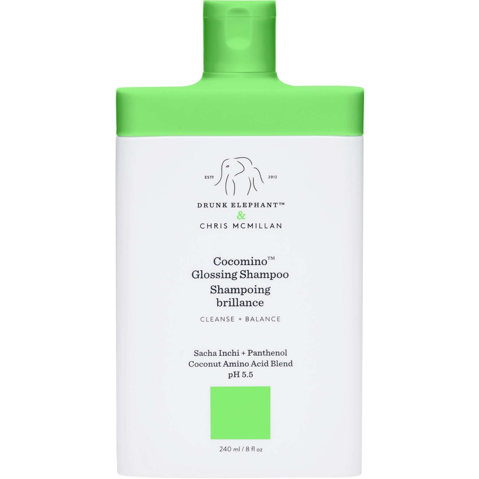 Drunk Elephant Cocomino™ Glossing Shampoo Scalp Hair Creamy Foamy 240m ...